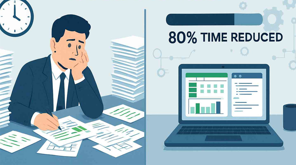 How We Cut Reporting Time by 80% Using Excel Macros
